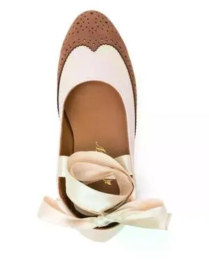 MASU Wing Tip Ballerinas