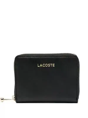 Lacoste Logo-embossed Wallets - Black