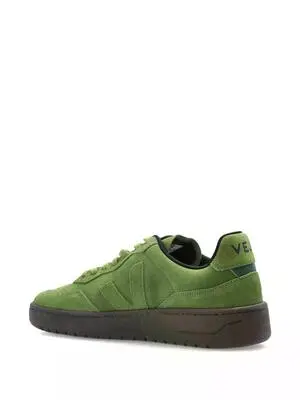 VEJA V-90 Suede Sneakers - Green