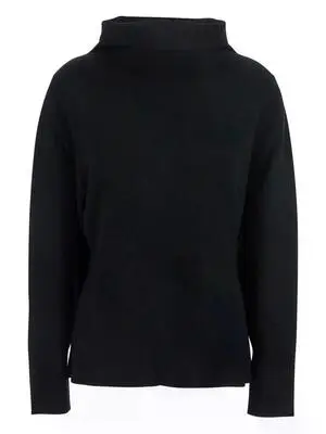 P.a.r.o.s.h Roll-neck Top - Black