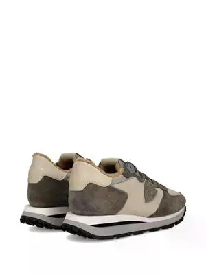 Philippe Model Suede Panelled Sneakers