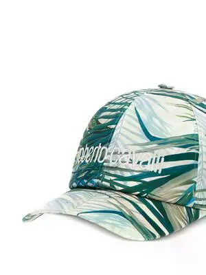 Roberto Cavalli Palm-print Baseball Cap