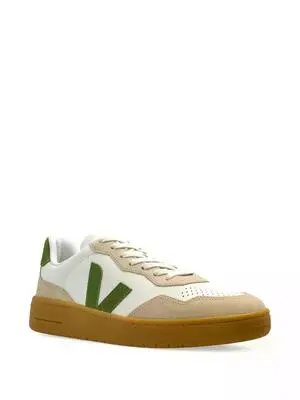 VEJA V-90 Leather Suede Sneakers