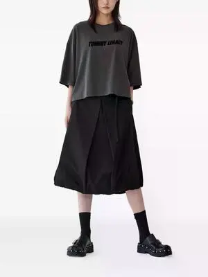 STUDIO TOMBOY Pleated Balloon Midi Skirt