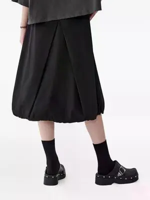 STUDIO TOMBOY Pleated Balloon Midi Skirt
