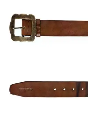 Dsquared2 Square-buckle Leather Belt