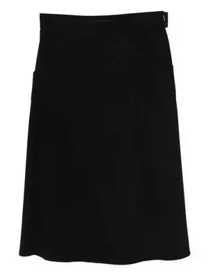 AGNÈS B. A-line Midi Skirt