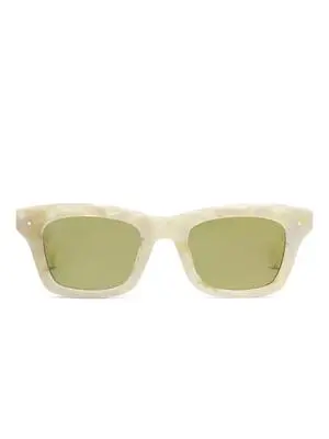 PETER AND MAY P&m Vaillant Tortoiseshell Sunglasses - White