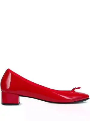 Repetto Bow-detail Block-heel Pumps