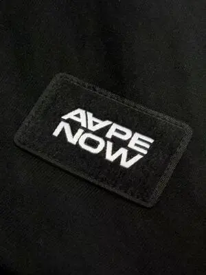 AAPE BY *A BATHING APE Logo-patch Varsity Bomber Jacket