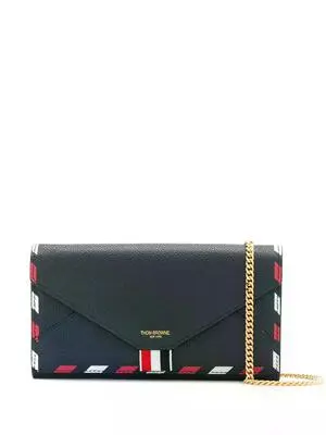 Thom Browne Chain Strap Cross Body Bag - Blue