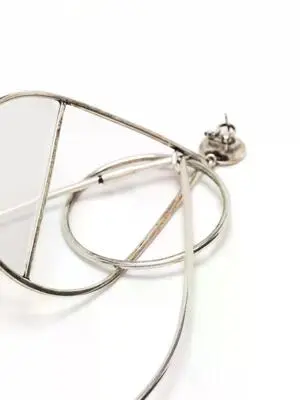KRIZIA Oversized Drop Earrings