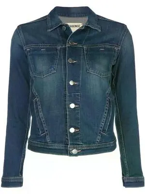 L'Agence Janelle Slim Denim Jacket
