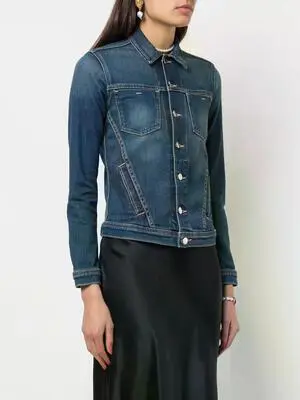 L'Agence Janelle Slim Denim Jacket