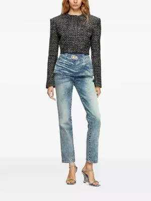 DIESEL® Peplum-waist Jeans
