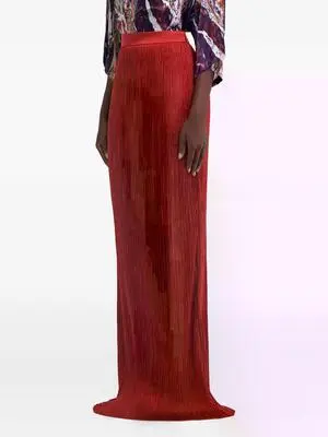 Roberto Cavalli Pleated Maxi Skirt