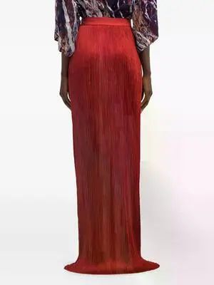 Roberto Cavalli Pleated Maxi Skirt