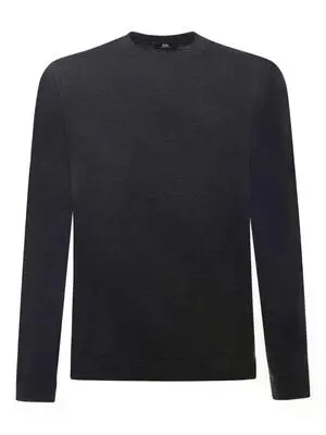 Alpha Studio Long-sleeve Merino Wool Sweater