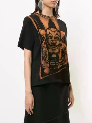 AGANOVICH Graphic-print Cotton T-shirt