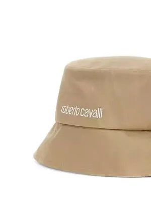 Roberto Cavalli Embroidered Bucket Hat - Neutrals
