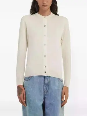 Roberto Cavalli Wool Button-front Cardigan