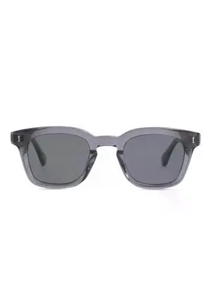 PETER AND MAY Square Frame Sunglasses - Grey
