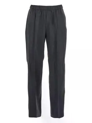 Fabiana Filippi Grey Wool Trousers