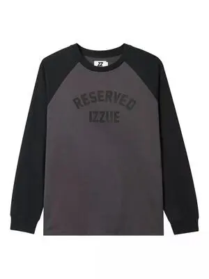 Izzue Cotton Long-sleeve T-shirt - Black