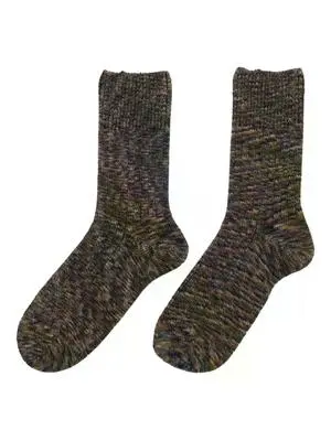 BASERANGE Twist Ankle Socks - Green