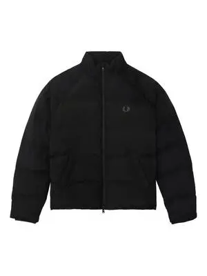 Fred Perry Quilted Laurel-wreath Padded Jacket