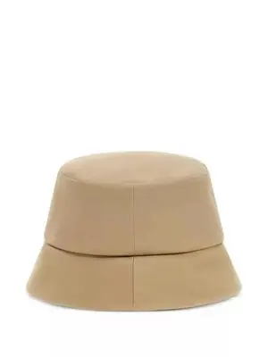 Roberto Cavalli Embroidered Logo Bucket Hat - Neutrals