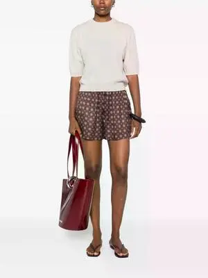 Erika Cavallini Button Detailed Shorts