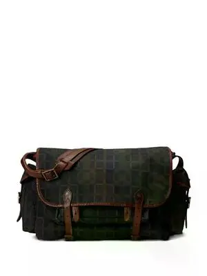 Ralph Lauren Medium Checked Messenger Bag