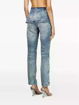 DIESEL D-hourjian 007da Peplum-waist Jeans