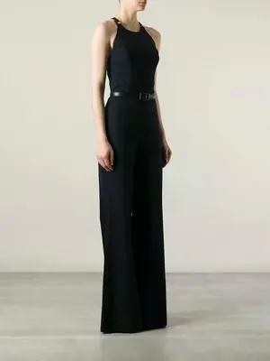 Ralph Lauren Belted Wide Leg Jumpsuit