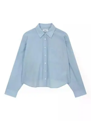 STUDIO TOMBOY Striped Shirt With Elastic Hem