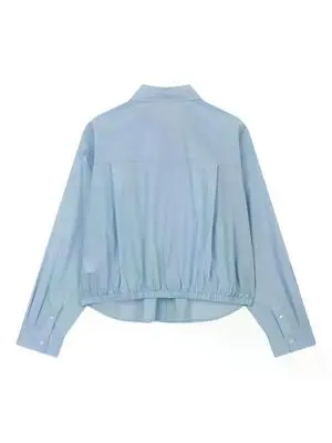 STUDIO TOMBOY Striped Shirt With Elastic Hem