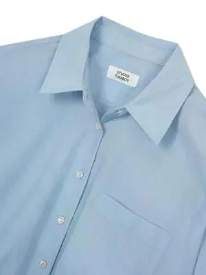STUDIO TOMBOY Striped Shirt With Elastic Hem