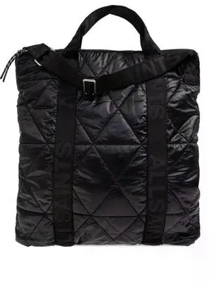 ALLSAINTS Kei Quilted Backpack - Black