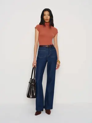 Reformation Mock Neck Tops
