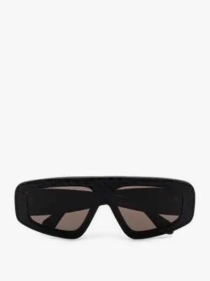 Alaïa Texturized Acetate Sunglasses - Black