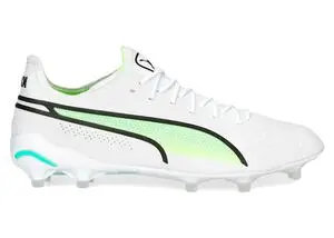 PUMA King Ultimate FG/AG White/black/fast Yellow