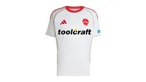 Adidas 1. Fc Nurnberg 25/26 Away Jersey - White Team Light Grey