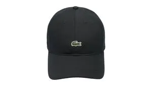 Lacoste Cotton Twill Cap - Black