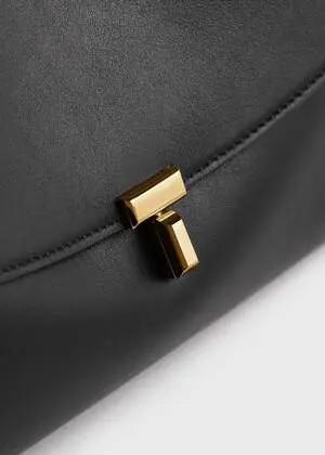 TOTÊME T-lock Leather Satchel