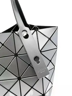 Issey Miyake Lucent Geometric-pattern Tote Bag - Grey