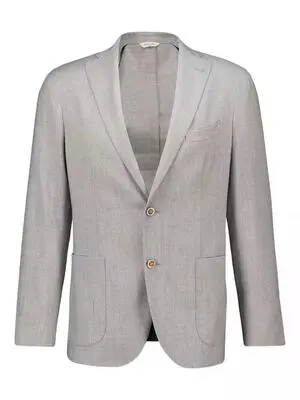 Boglioli Suit 2 Buttons Virgin Wool And Silk - Grey