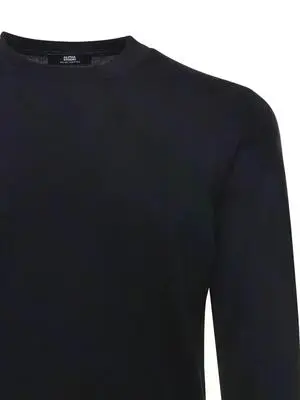 Alpha Studio Long-sleeve Crew-neck Sweater