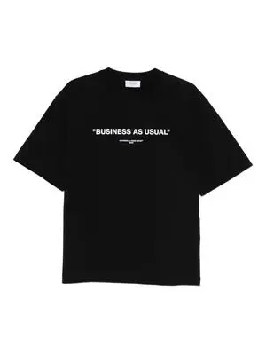 Off-White Slogan-print T-shirt - Black