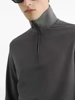 Dolce & Gabbana Long Sleeve Half-zip Sweatshirt